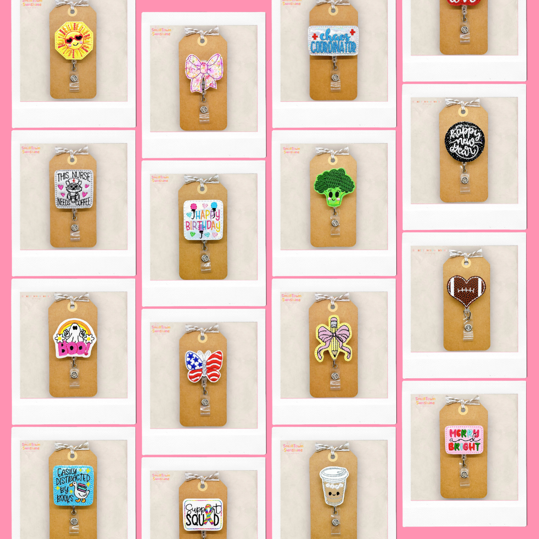 STS Badge Topper Catalog – The SmallTownSunshine Company