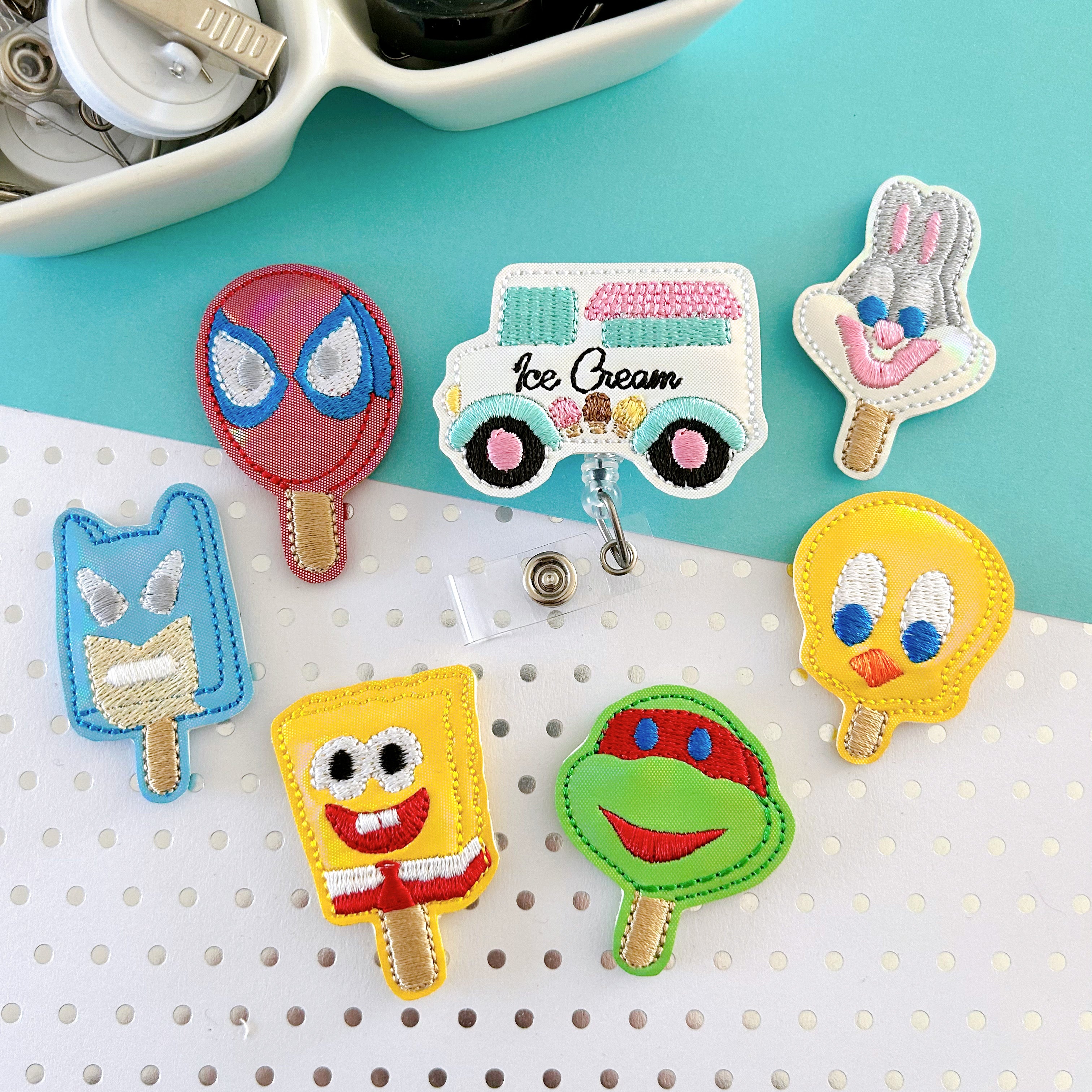 Ice Cream Pops Badge Toppers – The SmallTownSunshine Company